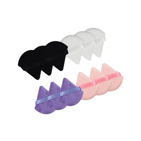 kurtrusly 12 Pcs Triangle Powder Wedge Shape for Loose Powder Under ...