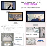 Scalloped Valance Kit for Bedroom, Kitchen, Living Room, No-Sewing ...