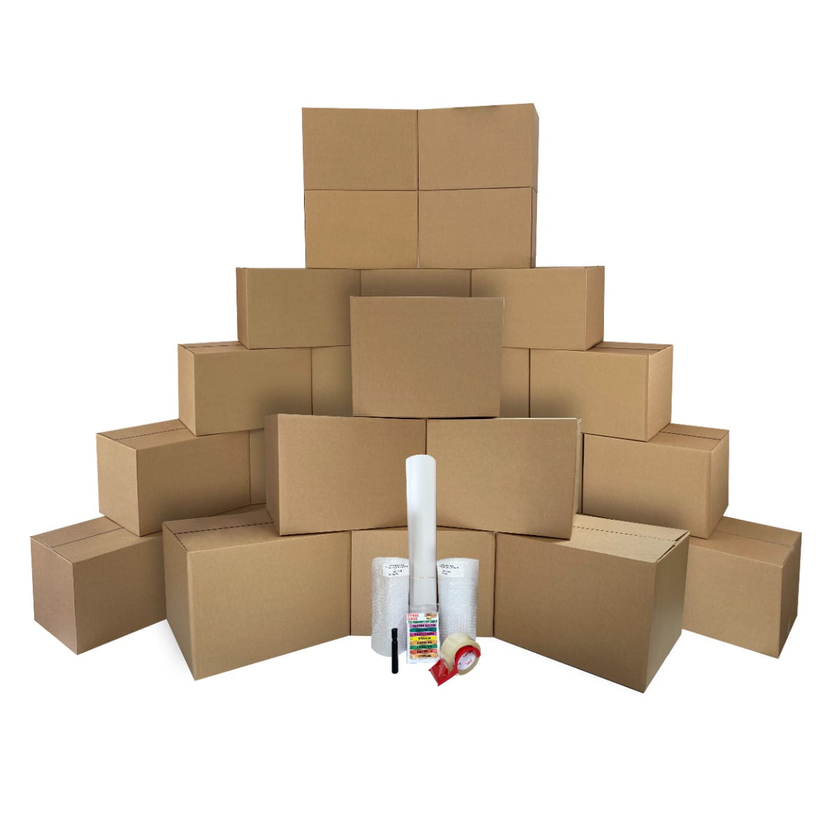 UBMOVE Moving Boxes 2 Room Bigger Smart Moving Kit 28 Boxes ,Tape ...