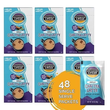 Oregon Chai Original Chai Tea Latte, Vanilla Flavored Powdered Spiced ...