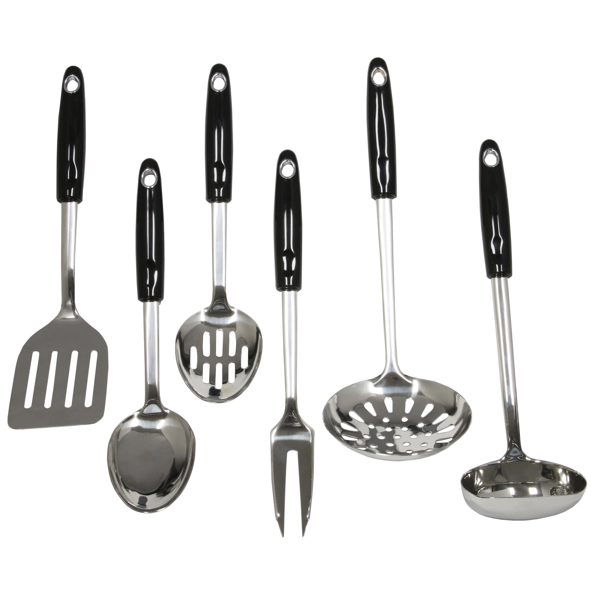 Chef Craft Heavy Duty Kitchen Tool and Utensil Set, 6 Piece Set ...