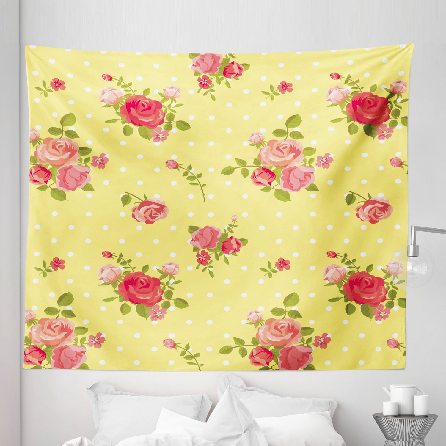 Rose Tapestry, Old Fashioned Pattern Feminine Romantic Bouquets Corsage ...