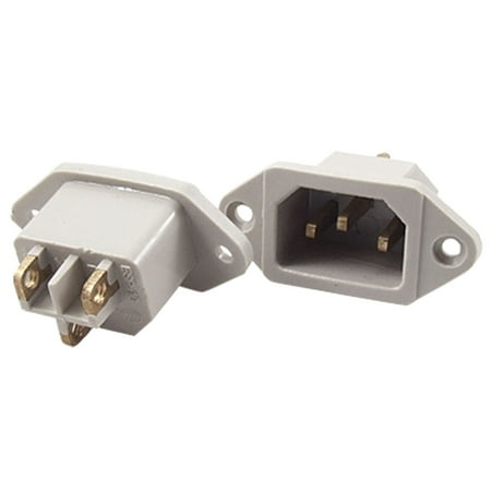 Electric Rice Cooker 2 Pcs Repairing Part C14 Power Sockets AC 250V 10A ...