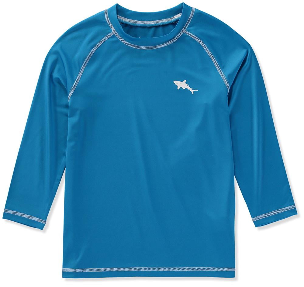 Big Chill Boys 2T-18 Shark Rash Guard Short Sleeve Long Sleeve ...