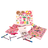 LOL Surprise Deluxe Art Set for Girls - Crayons, Markers, Stickers ...