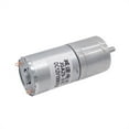 JGA25-370 Geared Motor DC Motor 6V 12V 24V Electric Gear Motor High ...