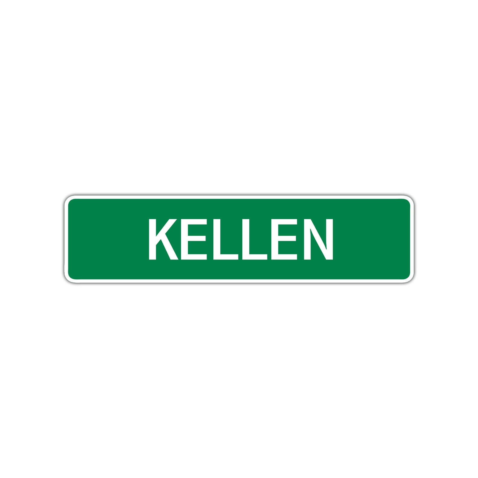 Kellen Boys Children Name Letter Printed Label Indoor Outdoor Unique ...