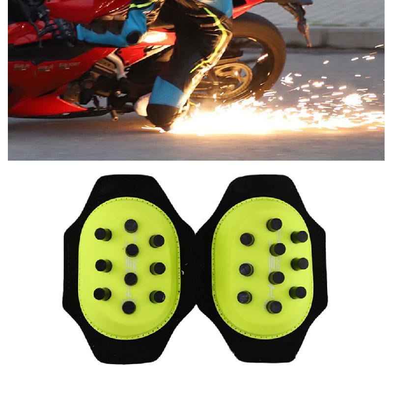 2PcsMotorcycle Riding Equipment Knee Pads Fancy Slider Spark Grinding ...