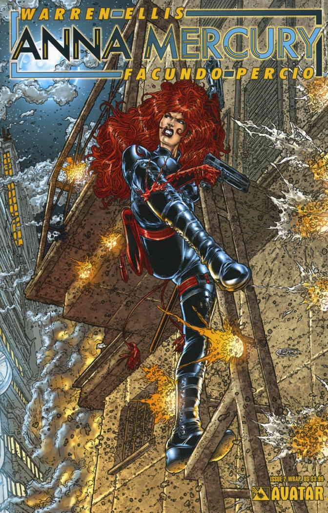 Anna Mercury #2B VF ; Avatar Comic Book - Walmart.com