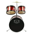GP Percussion 5-Piece Junior Drum Set, Red - Walmart.com