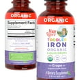 MaryRuth's | USDA Organic Iron Liquid Drops for Children Ages 1-3 ...