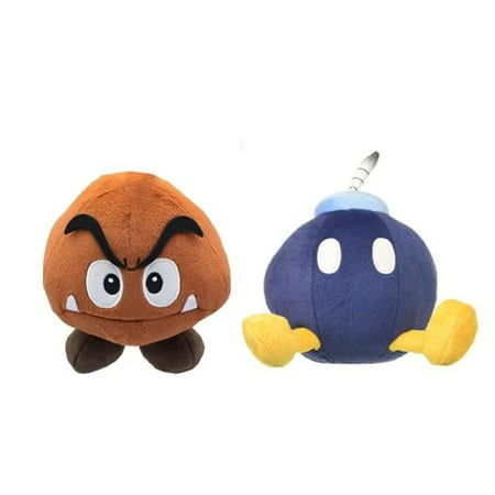 Little Buddy Super Mario Bros All Star Collection Goomba (1427) & Bob ...