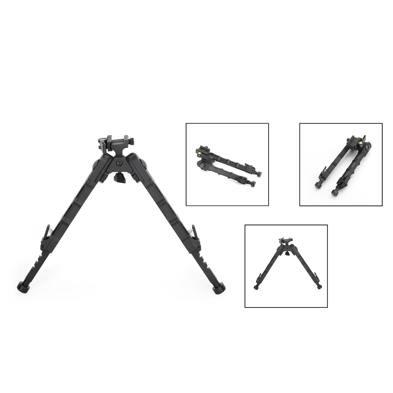 Hunting Bipods & Shooting Sticks 7.25-9 Rifle Bipod CNC QD Tactical ...
