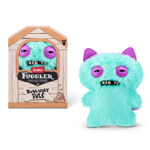 Fuggler Hairy Fuggs 9 inch (Screech - Beard) Soft Plush, Ugly Monster ...