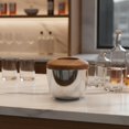 kowaku Stainless Steel Ice Bucket Beverage Chiller Covered Ice Bucket ...