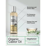 Horbaach Castor Oil, Cold Pressed, 4 fl oz, Hair, Skin, Eyelashes ...