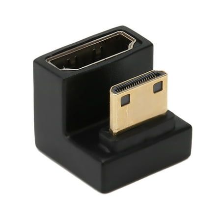 Mini HD To HD Adapter, U Shaped 8K 4K 1080P ABS Housing Mini HD To HD ...