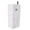 Arco Floor Lamp - Marble Cube Base - White - Walmart.com