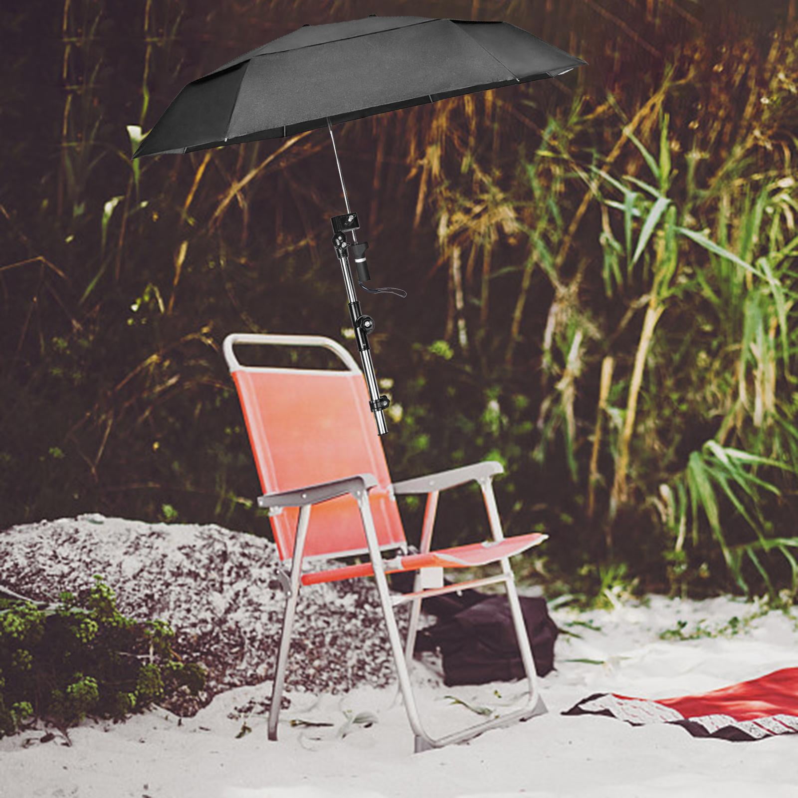 Click here for Dynwaveca Beach Chair Umbrella With Universal Clam... prices