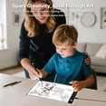 A3 A4 A5 LED Light Box for Tracing and Drawing - Ultra Thin Adjustable ...