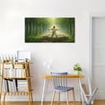 Affixzi Abstract Wall Art, Forest Print Poster, Modern Living Room Home ...