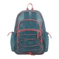 Eastsport Unisex Large Mesh Backpack with Bungee, Aqua Haze - Walmart.com