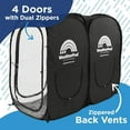 The Original Shark Tank Side-by-Side 2Person Pop-Up Pod - Stay Warm ...