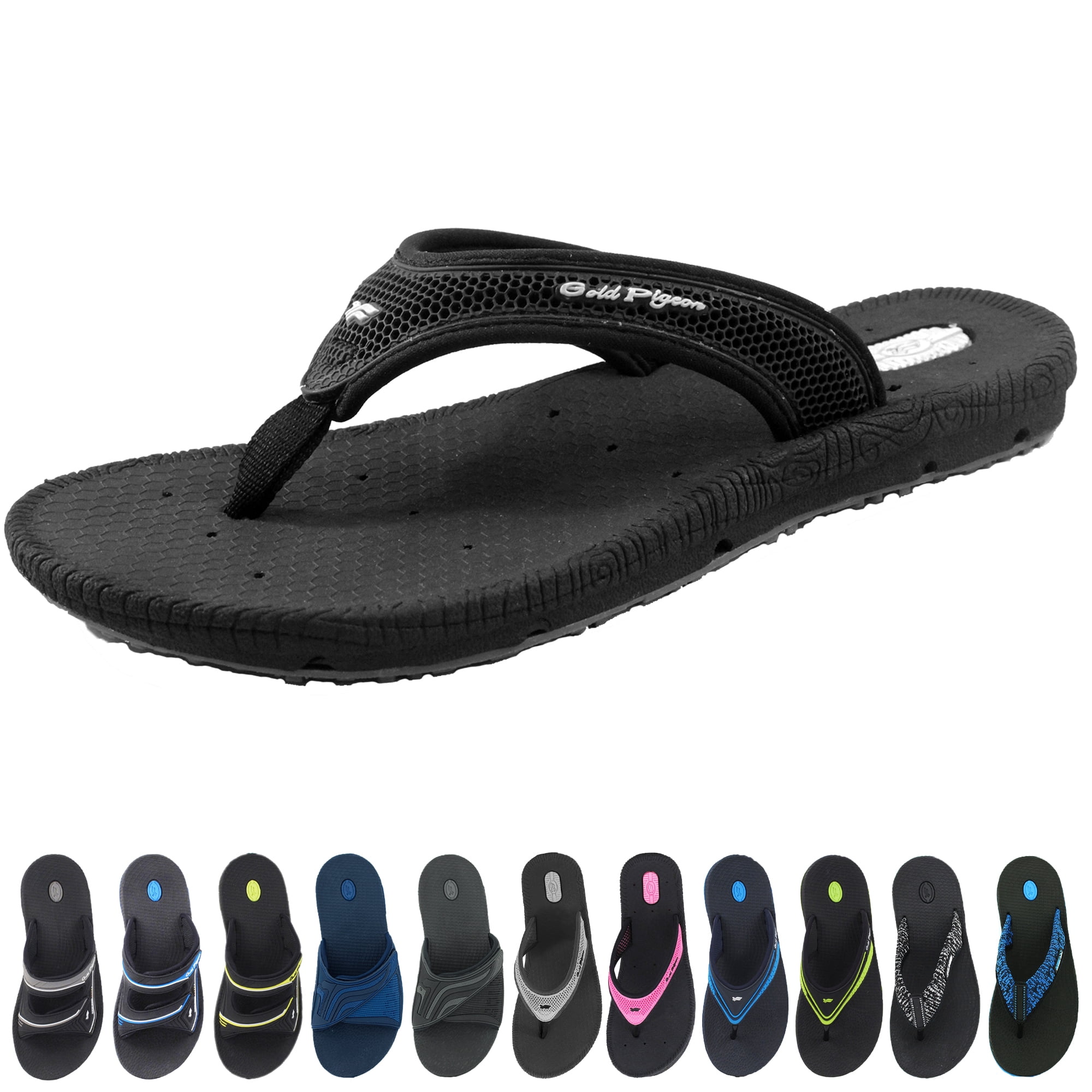 GP Simplus Light Weight Waterproof Flip Flops - Walmart.com