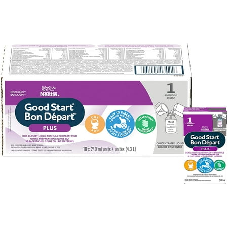 GOOD START PLUS 1 Baby Formula, Concentrated Liquid, 0+ months, DHA for ...