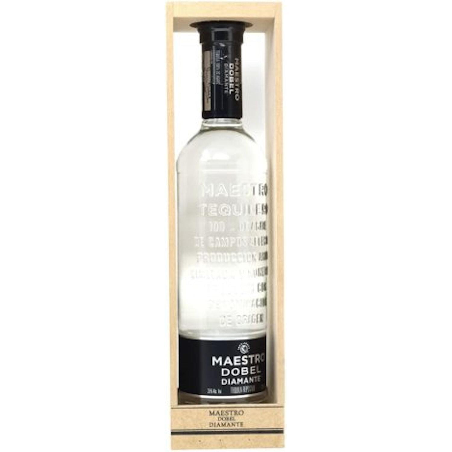 Paquete de 3 Tequila Maestro Dobel Diamante Rep. c/Estuche 700 ml ...