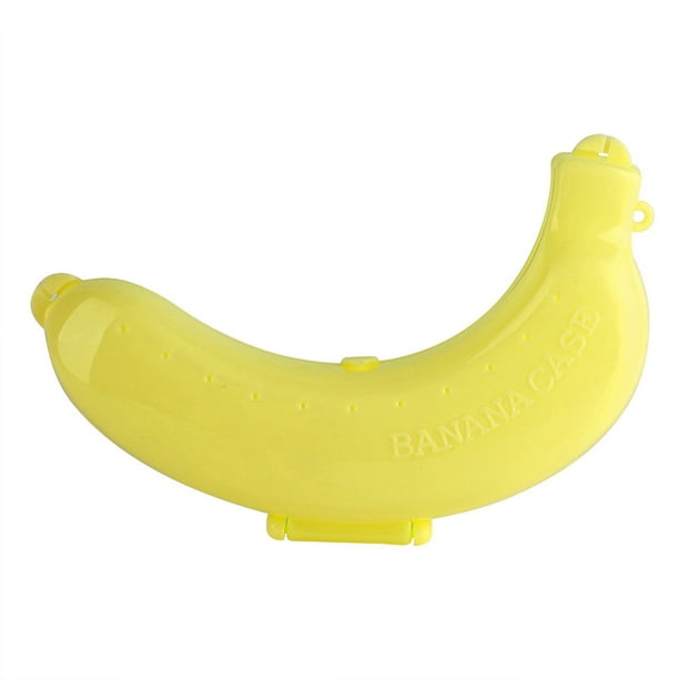 Domqga Banana Shell,Cute 3 Colors Fruit Banana Protector Box Holder ...