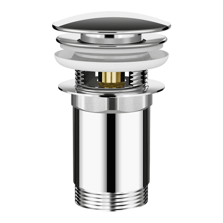 SHARKDOOK Washbasin Plug Pop-up Waste System Waste Plug with Universal ...