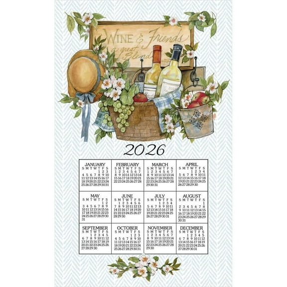 Kay Dee Designs, Kitchen Sentiments 2026 Calendar Towel, 17.5'' X 27.5 ...