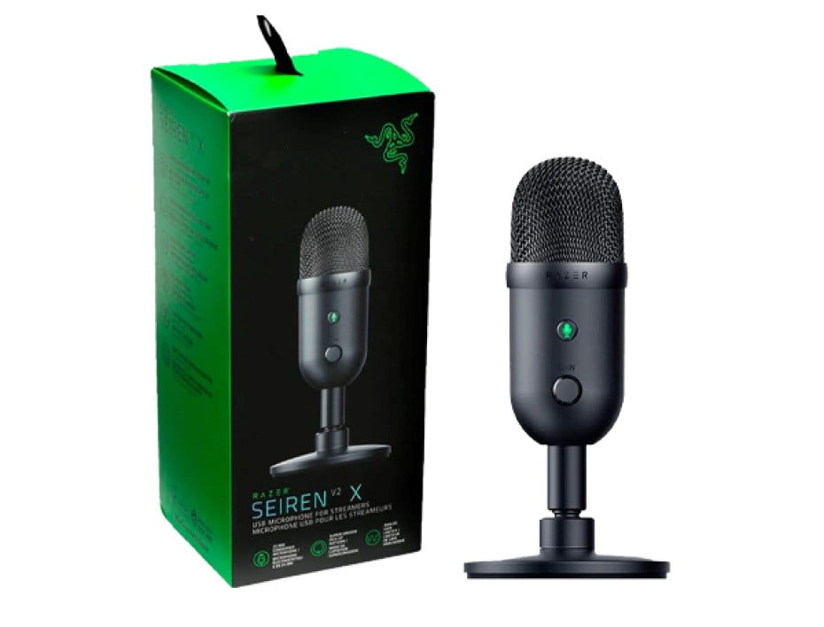 Razer Seiren V2 X - USB Microphone for Streamers - NASA Packaging Razer ...