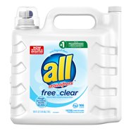 All Free & Clear Plus+ Gentle HE Liquid Laundry Detergent, 158 loads ...