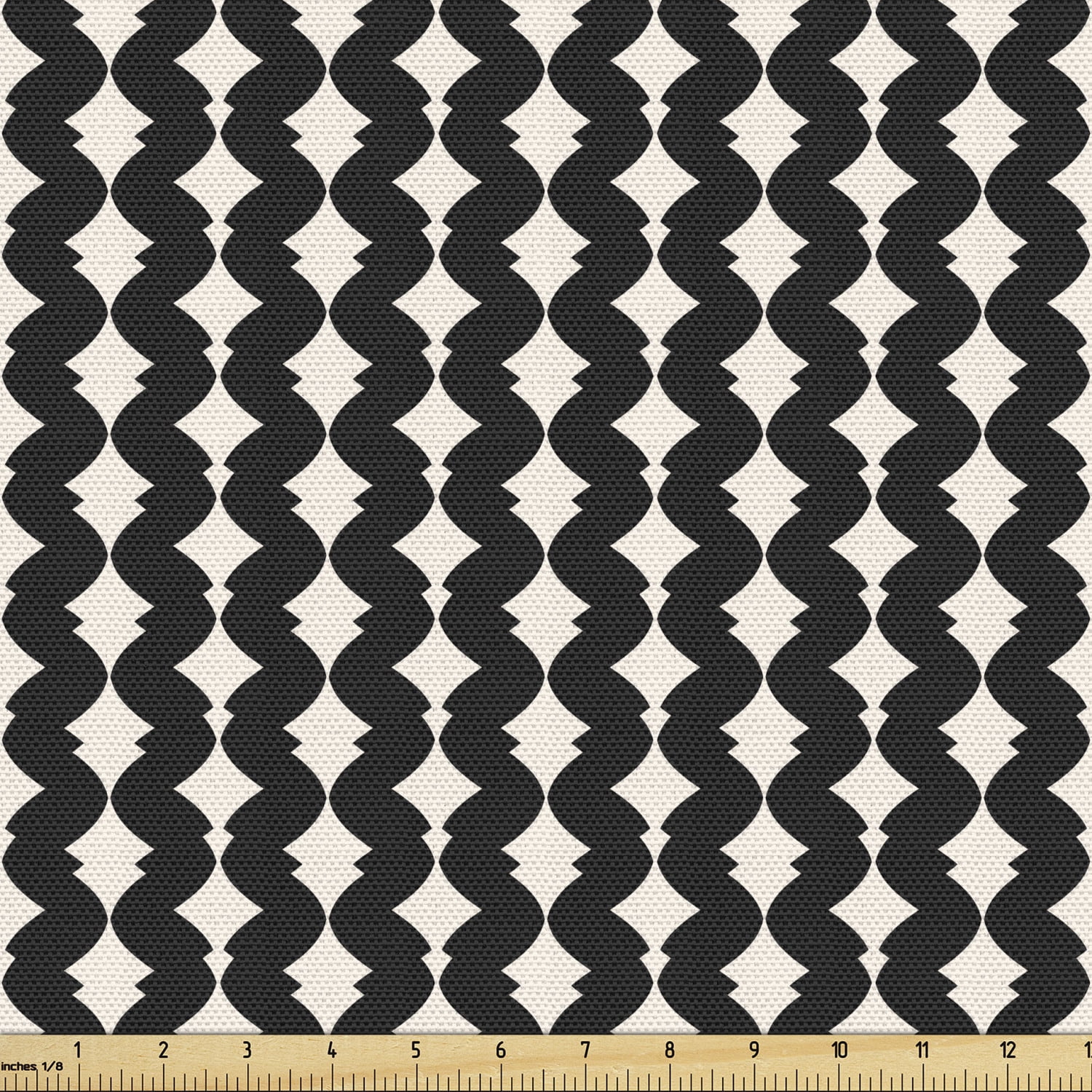 Art Deco Sofa Upholstery Fabric by the Yard, Retro Inspired Geometric ...