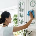 3 Sheets 3 Styles PVC Waterproof Decorative Stickers Self Floral Decals ...