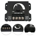 DC12-24V 30A LED Dimmer Switch Voltage Regulator Adjustable Controller ...