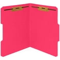 50 Red Letter-Size File Folders with 1/3-Cut Reinforced Tabs and 2 ...