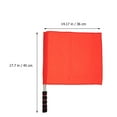 2pcs Match Flag Traffic Signal Flags Referee Warning Signal Flags ...