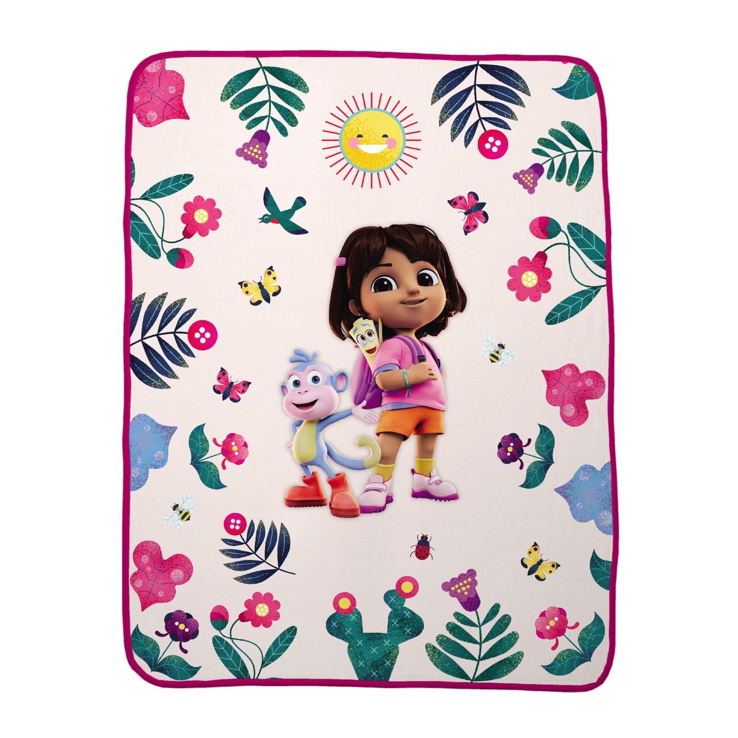 Click here for Dora The Explorer Dora Hola Amigos Silk Touch Thro... prices