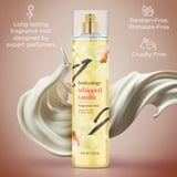 Bodycology Whipped Vanilla Body Mist 8 fl oz, Paraben-Free Fragrance ...