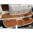 1996 Baja 272 Swim Platform Cockpit Pad Boat EVA Foam Teak Deck Floor ...