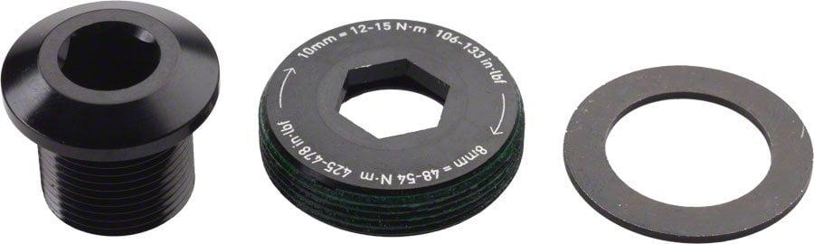 SRAM/ Truvativ GXP M15 Crank Bolt and M26 Cap Black - Walmart.com