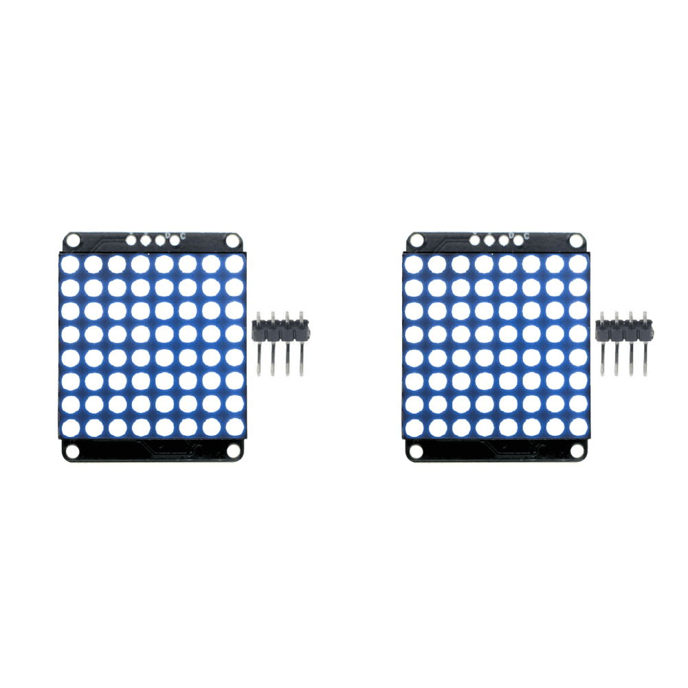 8x8 HT16K33 LED Dot Matrix DIY Kit 5V MCU Módulo Control Pantalla ...
