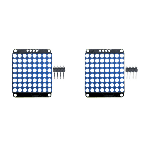 8x8 HT16K33 LED Dot Matrix DIY Kit 5V MCU Módulo Control Pantalla () Blanco | Bodega Aurrera en ...