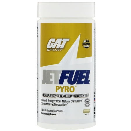 GAT, JetFUEL Pyro, 120 Oil-Infused Capsules | Walmart Canada