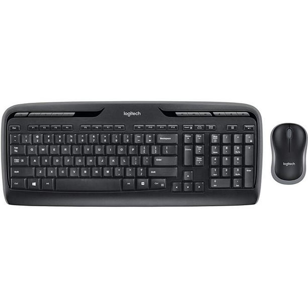 Logitech MK335 Wireless Keyboard and Mouse Combo - Black/Silver ...
