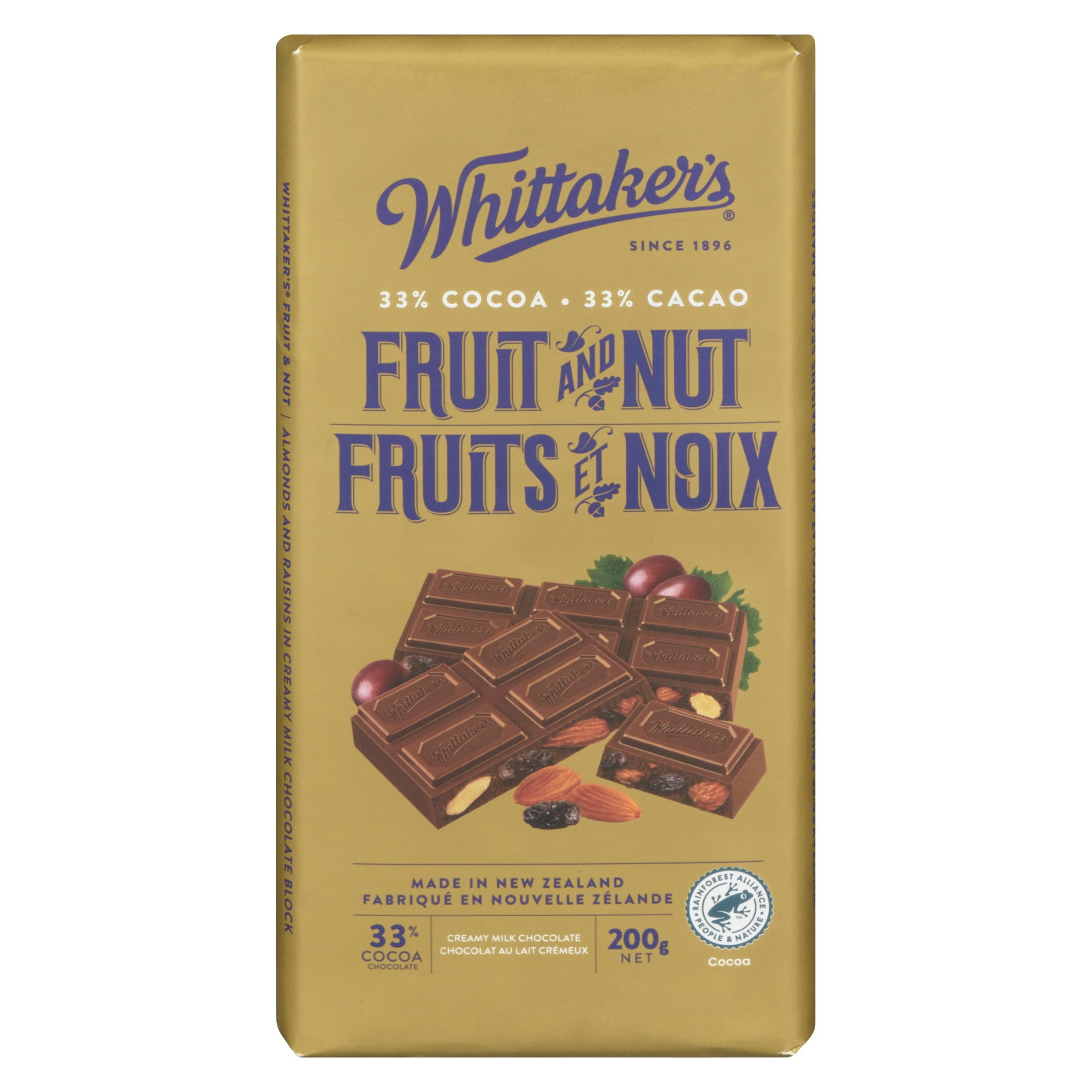 Click here for Whittakers Whittakers Fruit & Nut Block 200 Gram 2... prices