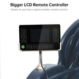 Real Relax Full Body Massage Chair, Zero Gravity Shiatsu Recliner with ...